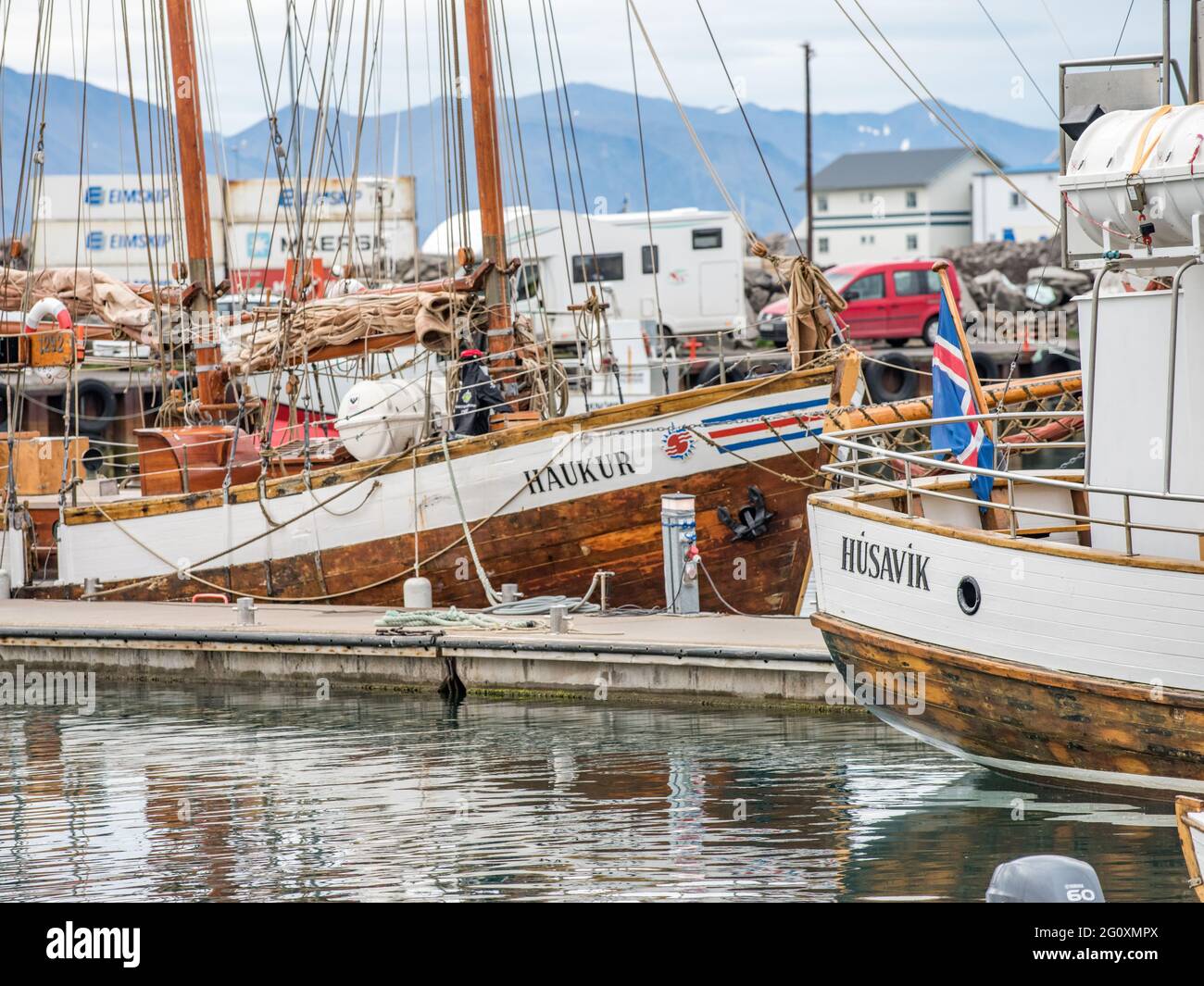 Husavik a remote fishing village in northern Iceland became famous in ...