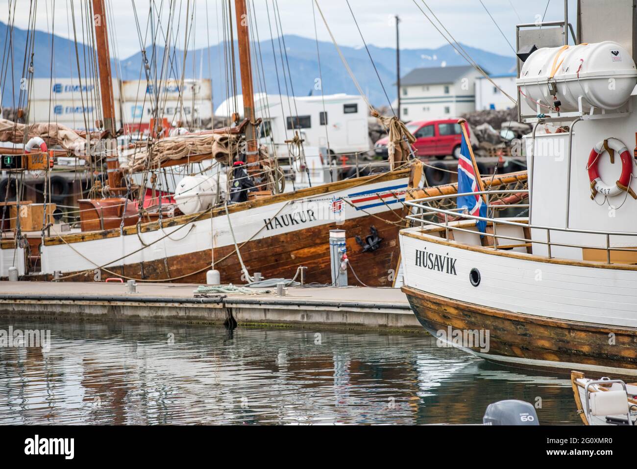 Husavik a remote fishing village in northern Iceland became famous in ...