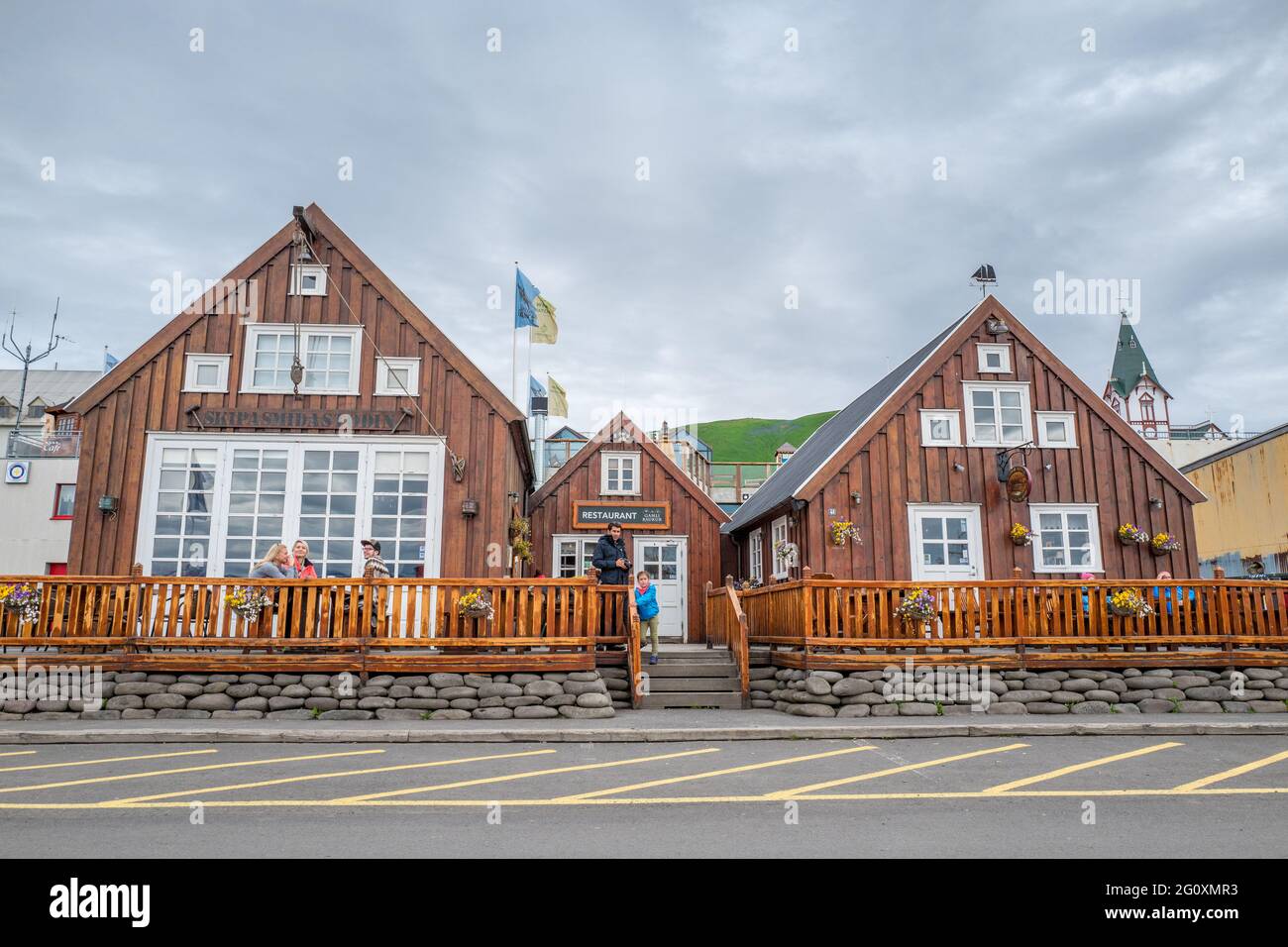 Husavik a remote fishing village in northern Iceland became famous in ...
