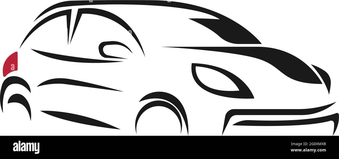 Car icon logo design concept illustration vector Stock Vector Image ...