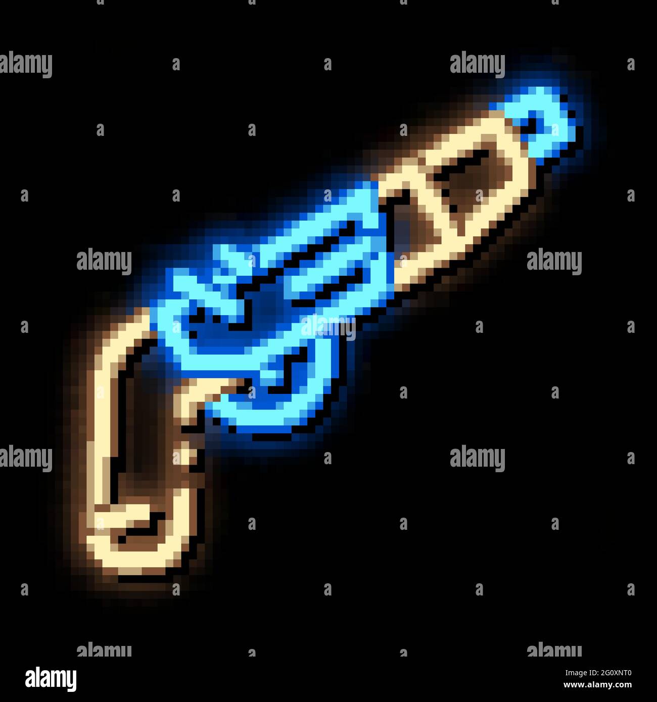 Gun Pistol neon glow icon illustration Stock Vector Image & Art - Alamy