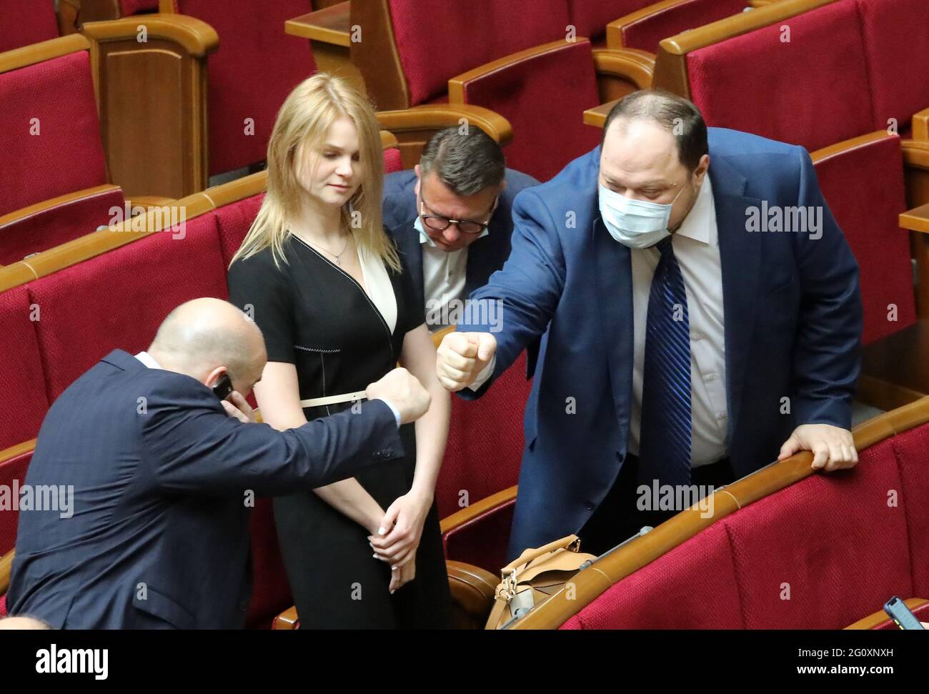 Non Exclusive: KYIV, UKRAINE - JUNE 3, 2021 - First Deputy Speaker ...