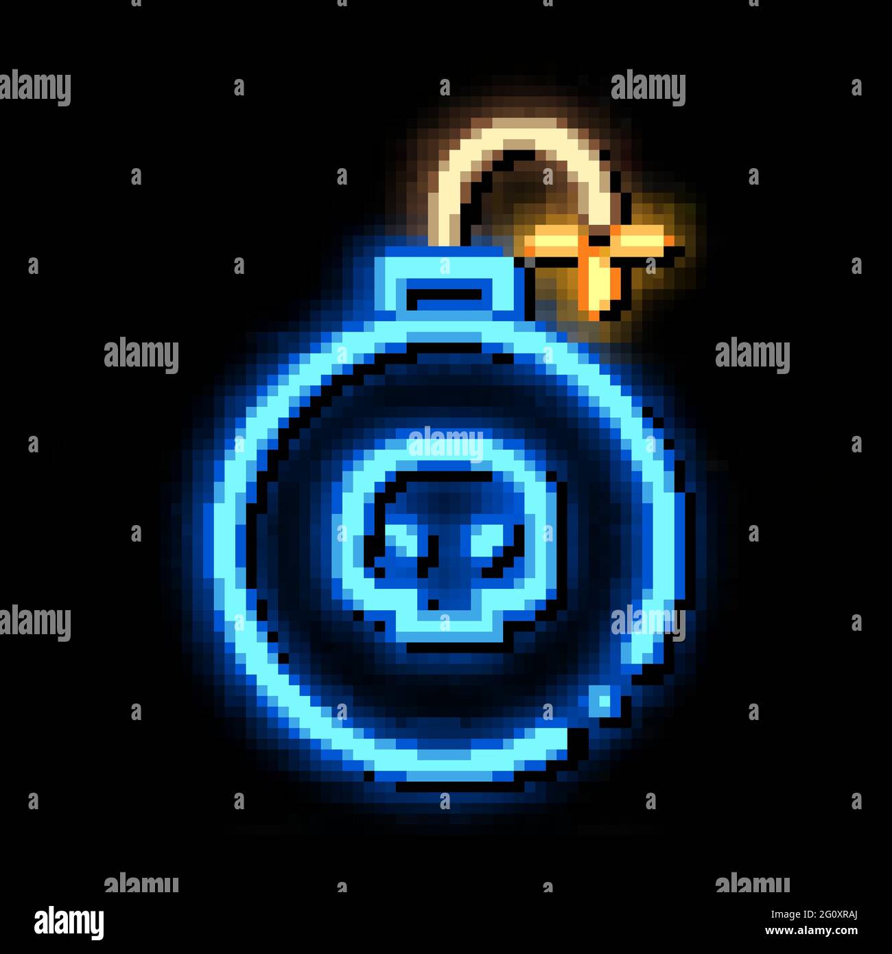 Burning Bomb neon glow icon illustration Stock Vector Image & Art - Alamy