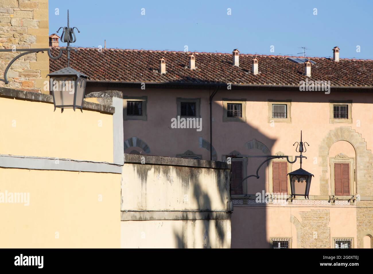 medieval buildings in the historic center Stock Photo - Alamy