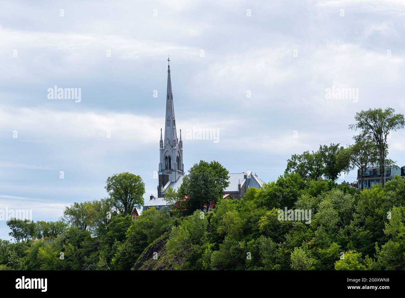 Catholic architecture quebec hi-res stock photography and images - Alamy