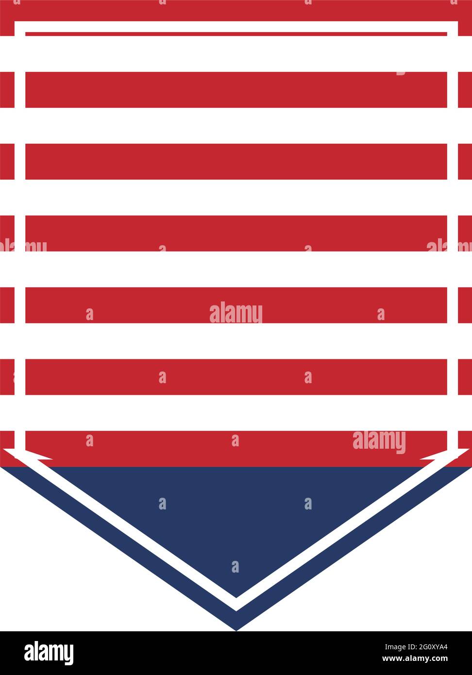 American flag representation Stock Vector Images - Alamy