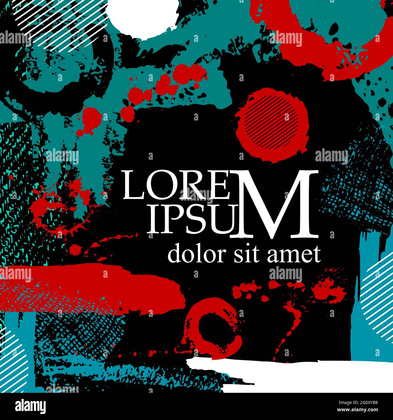 Abstract background for text. With handmade items. Vector illustration ...