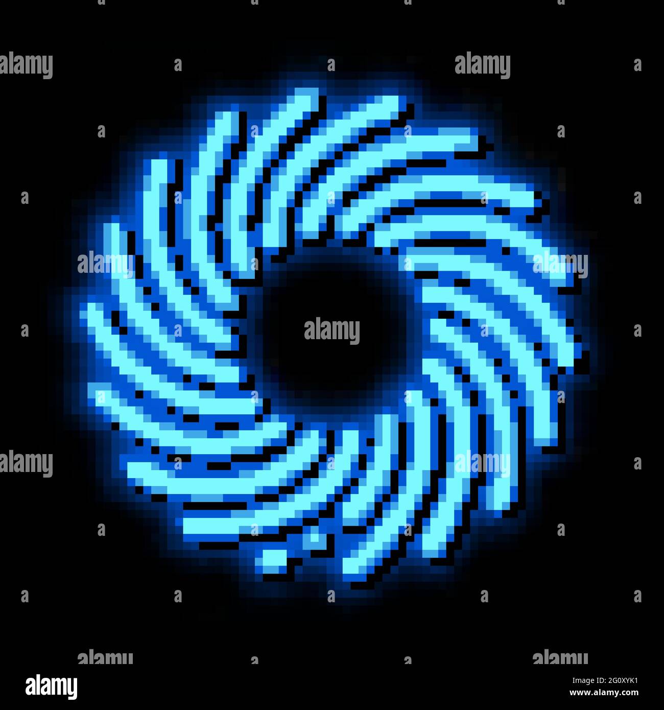 Tornado Wind neon glow icon illustration Stock Vector Image & Art - Alamy