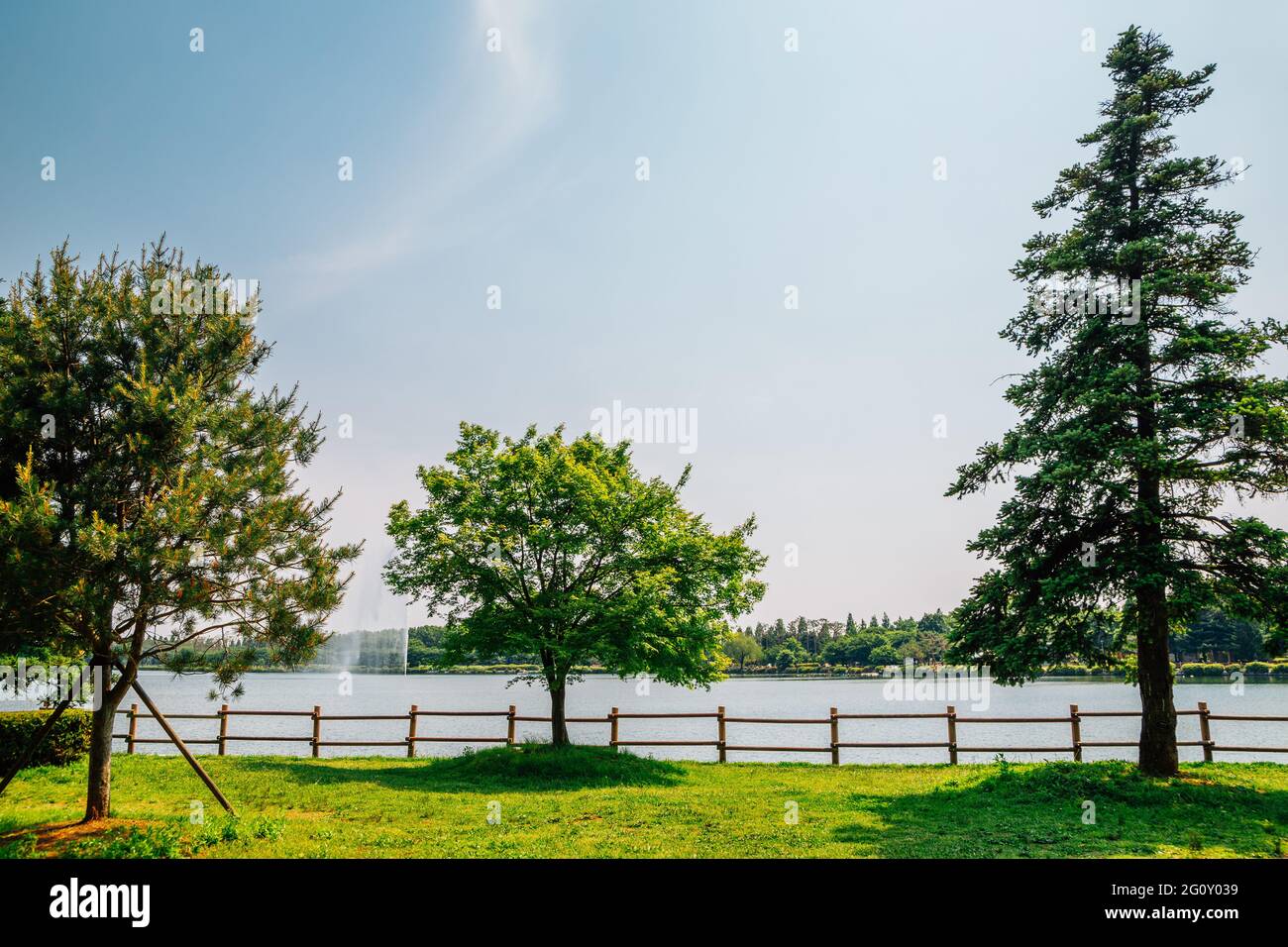 Ilsan Lake Park in Goyang, Korea Stock Photo - Alamy