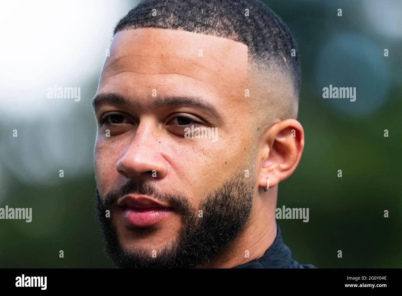 Memphis Depay during Training Dutch National Football team on May, 28 ...