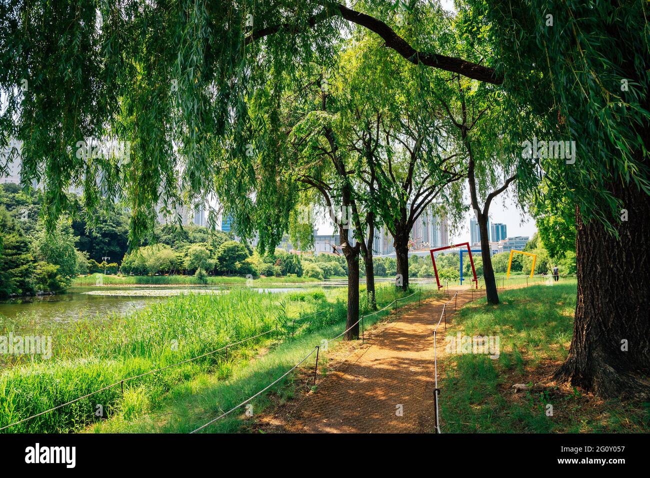 Ilsan Lake Park in Goyang, Korea Stock Photo - Alamy