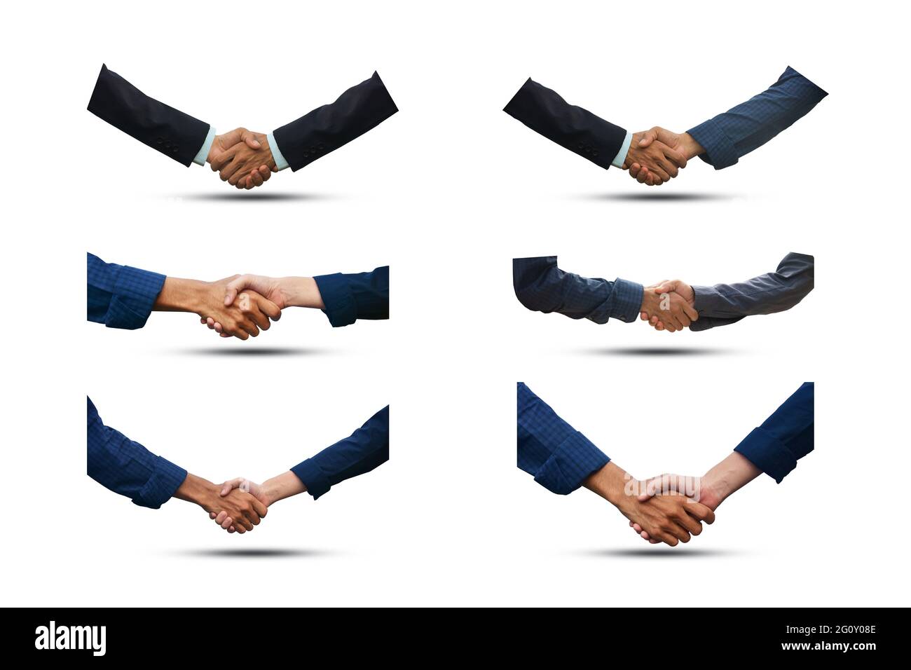 Close up hands shake business agreement success concept , Shake hand or ...