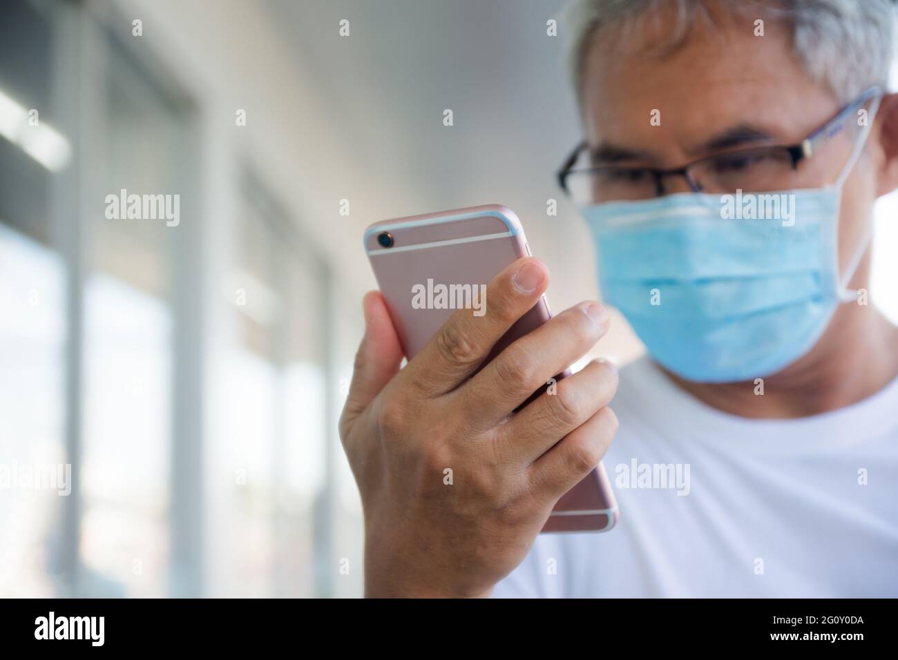 People use their phones to register and notify their timeline to ...