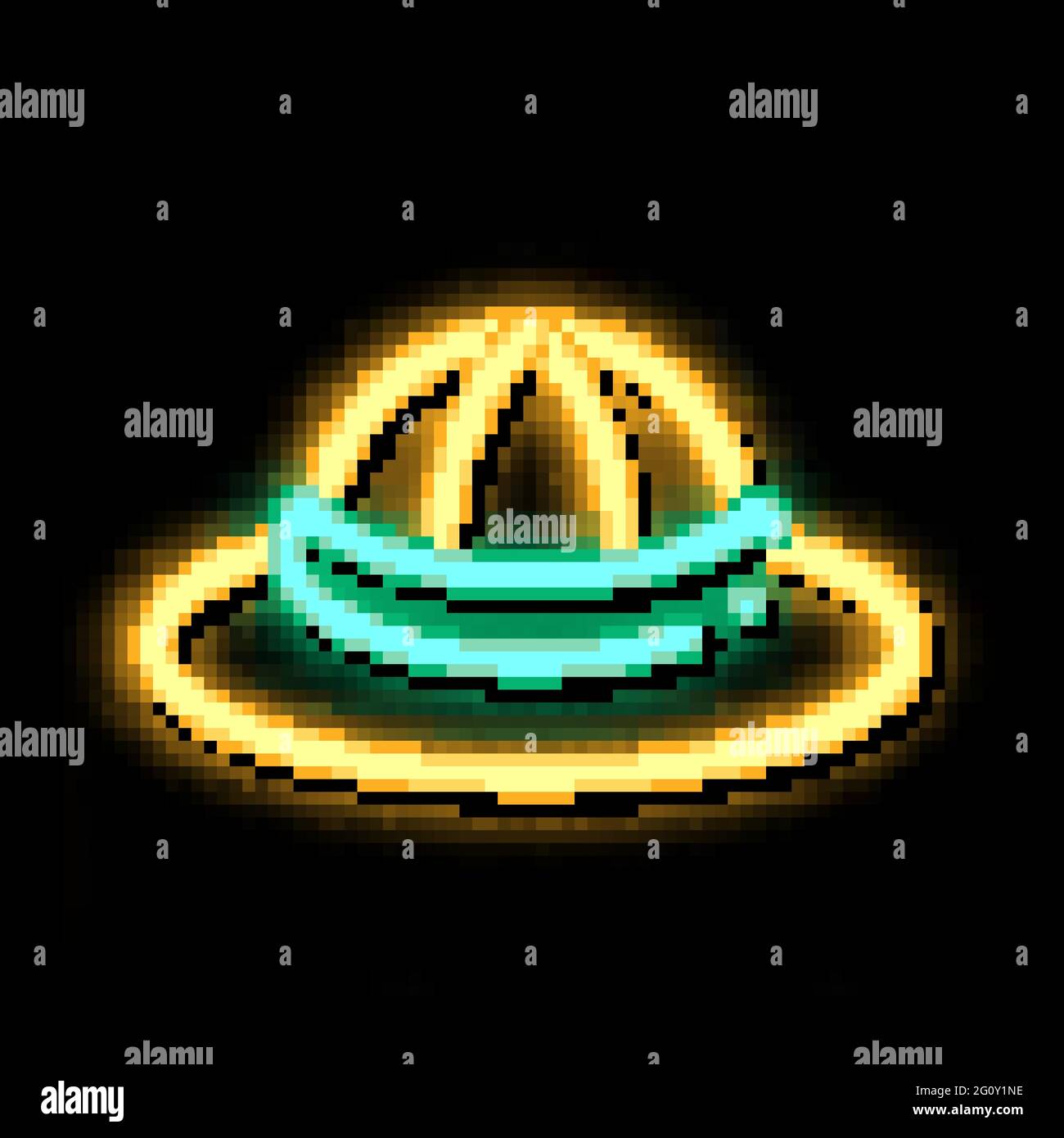 Glowing scorpion landscape Stock Vector Images - Alamy