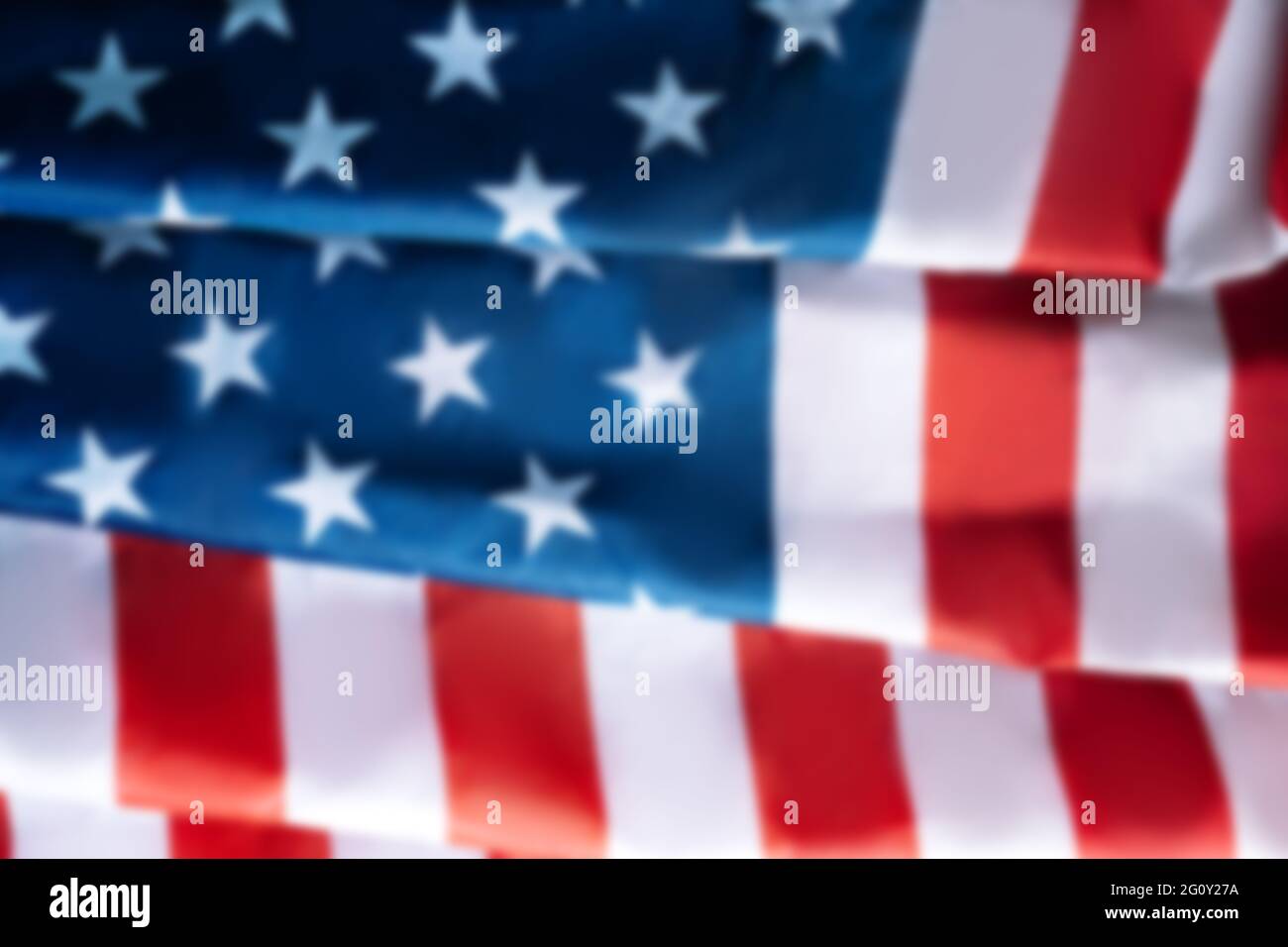 Blurred american flag background. Fourth july concept Stock Photo - Alamy