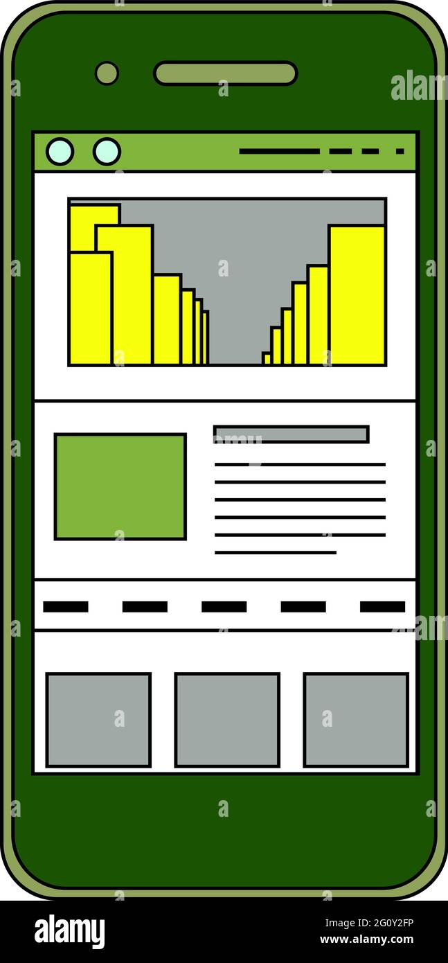 Web interfaces Stock Vector Images - Alamy