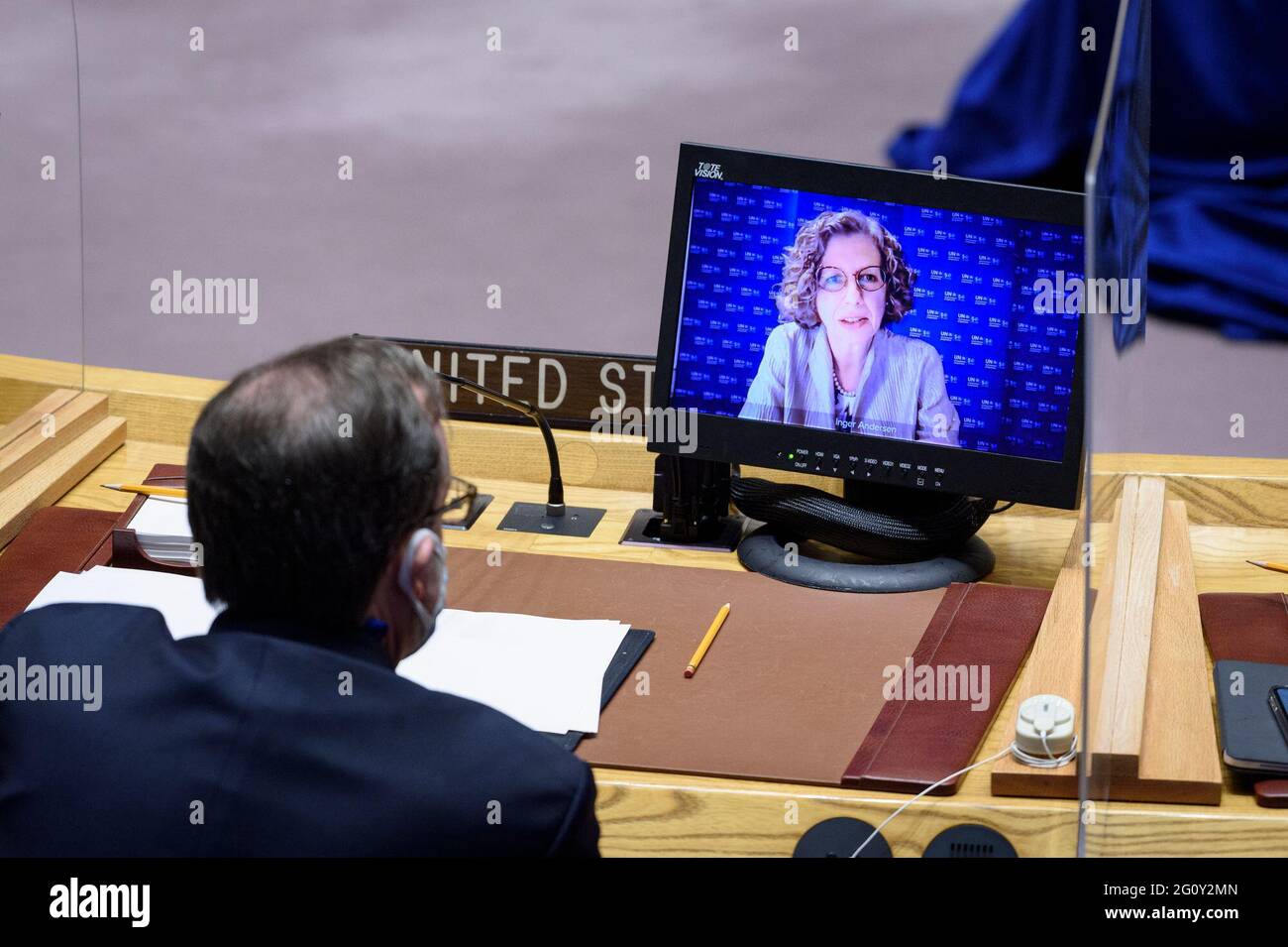 United nations officials hi-res stock photography and images - Alamy
