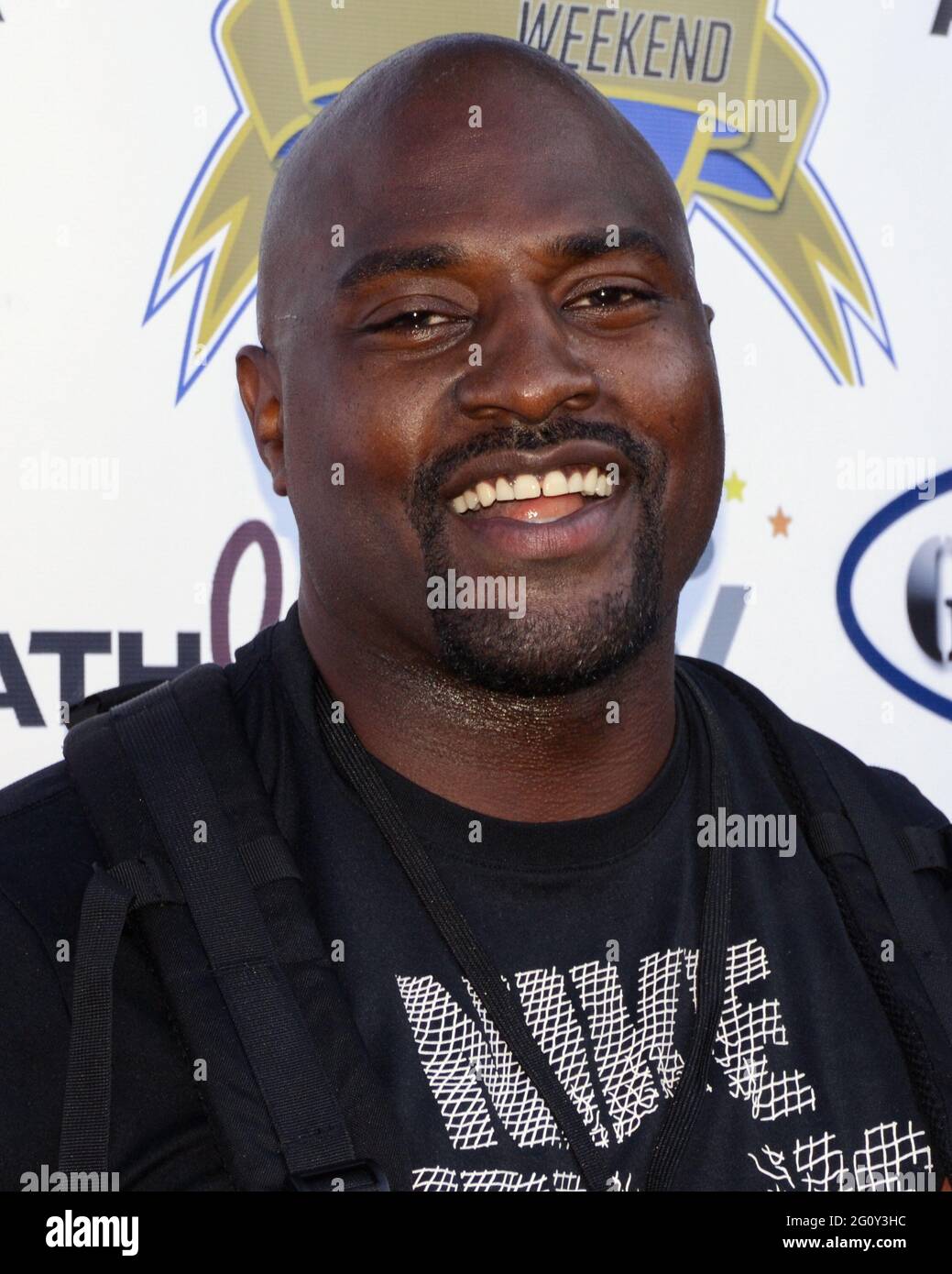 August 23, 2015, Westwood, California, USA: Marcellus Wiley attends ...