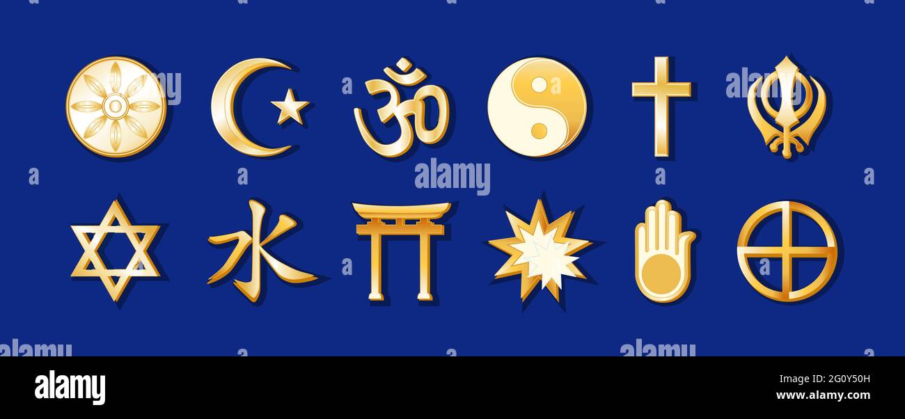 Christianity islam judaism buddhism hi-res stock photography and images ...