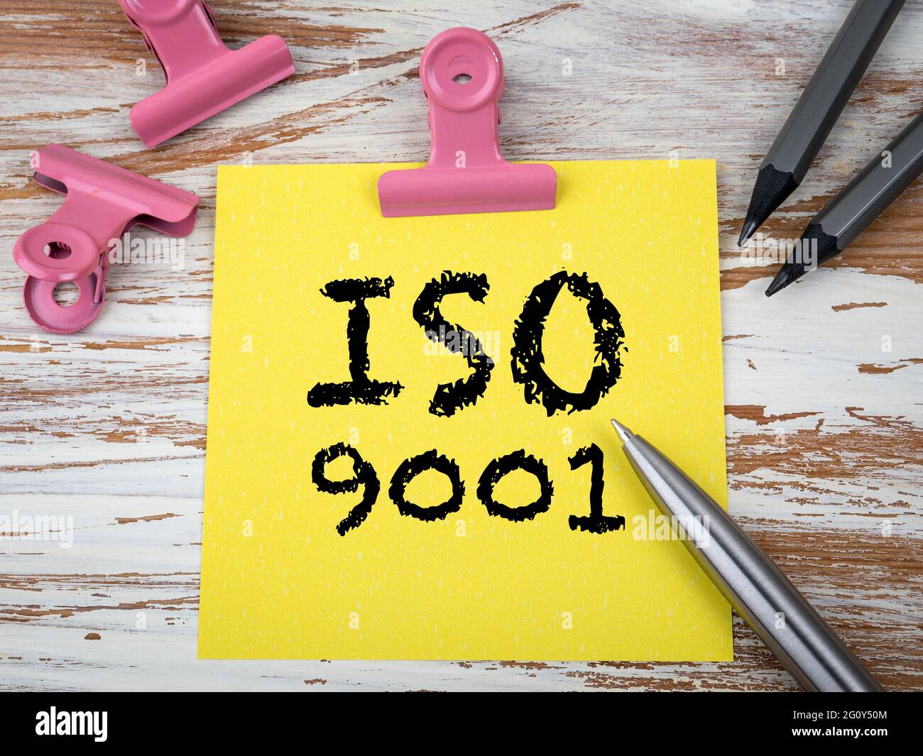 Iso 9001 quality system hi-res stock photography and images - Alamy