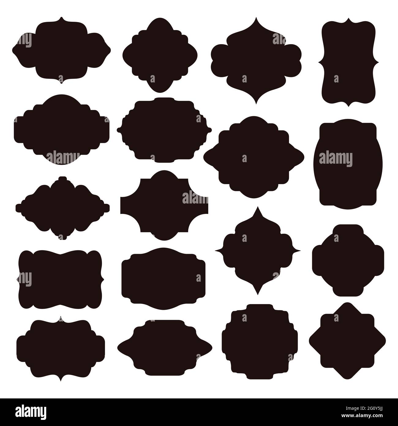 Curved Silhouette Shapes High Resolution Stock Photography and Images ...