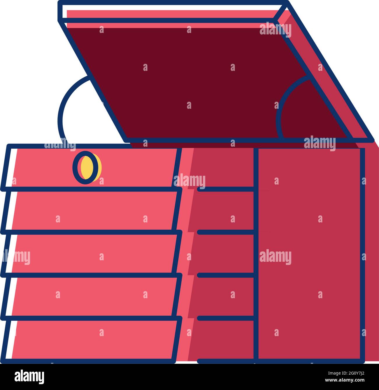 red tools cabinet icon Stock Vector Image & Art - Alamy