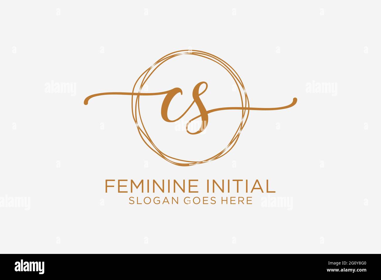 Initials cs logo hi-res stock photography and images - Alamy