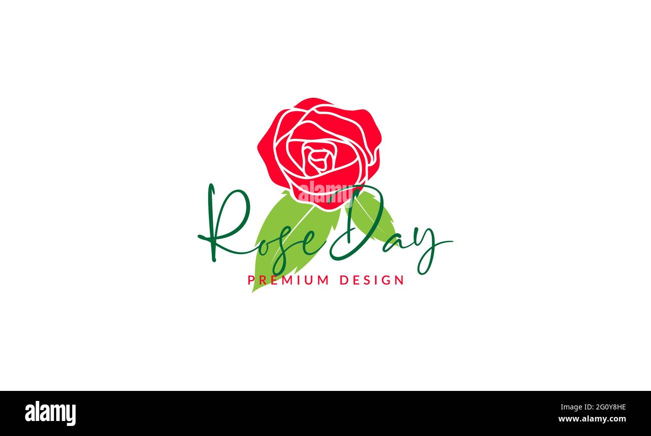 colorful flower rose abstract logo symbol vector icon illustration ...