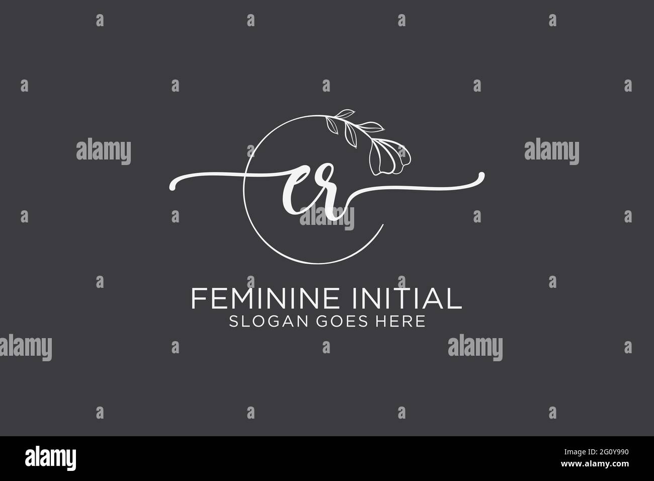 Er signature hi-res stock photography and images - Alamy