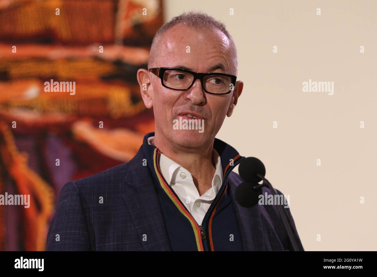 Sydney, Australia. 4th June, 2021. Peter Wegner wins the Archibald ...