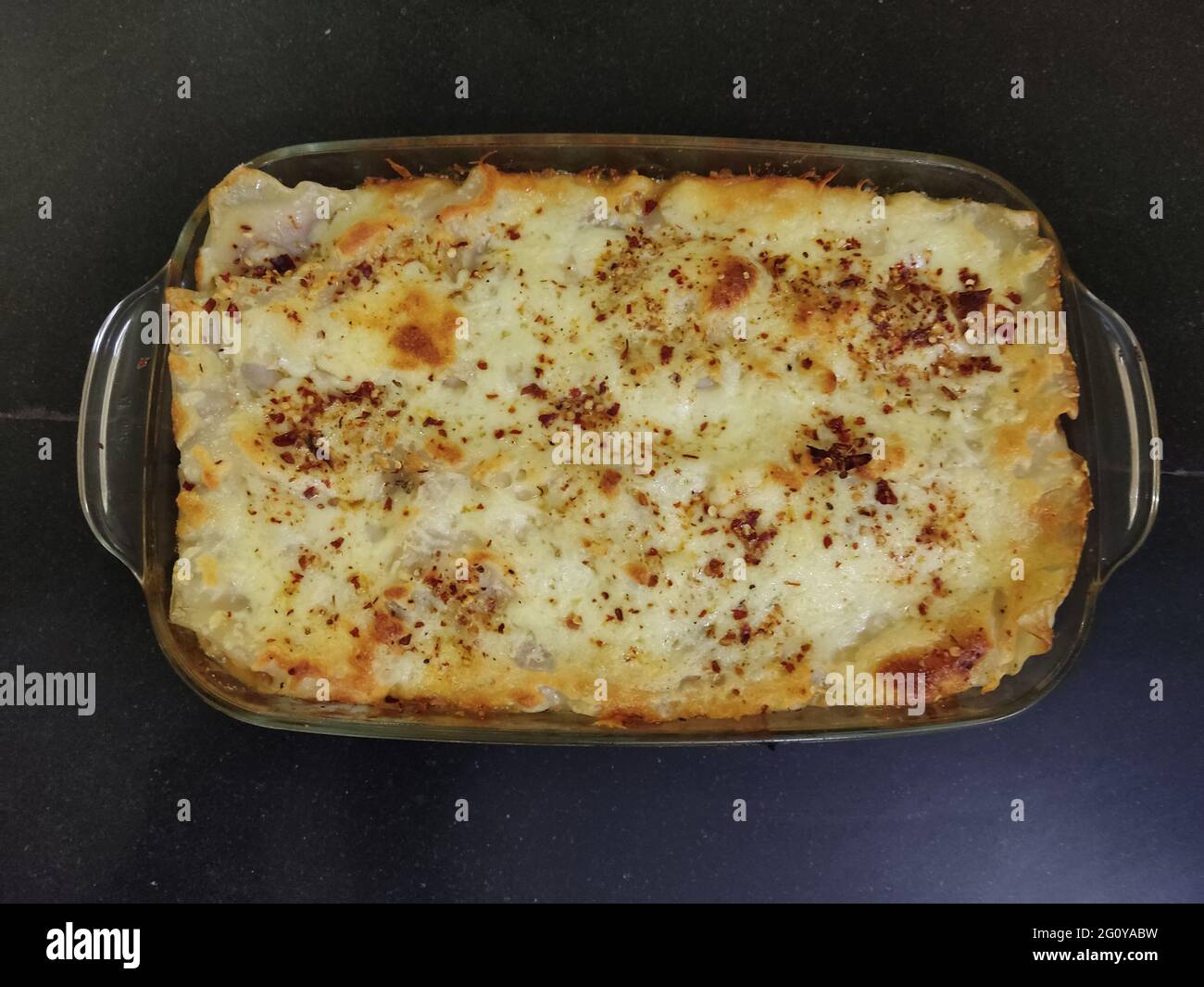 Lasagne in glass plate served ,Lasagne are a type of wide, flat pasta ...