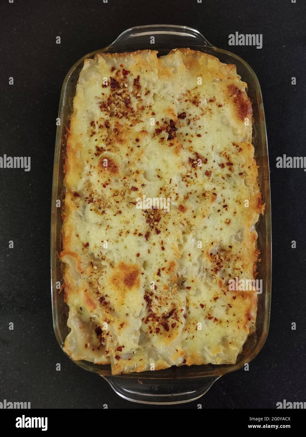 Lasagne in glass plate served ,Lasagne are a type of wide, flat pasta ...