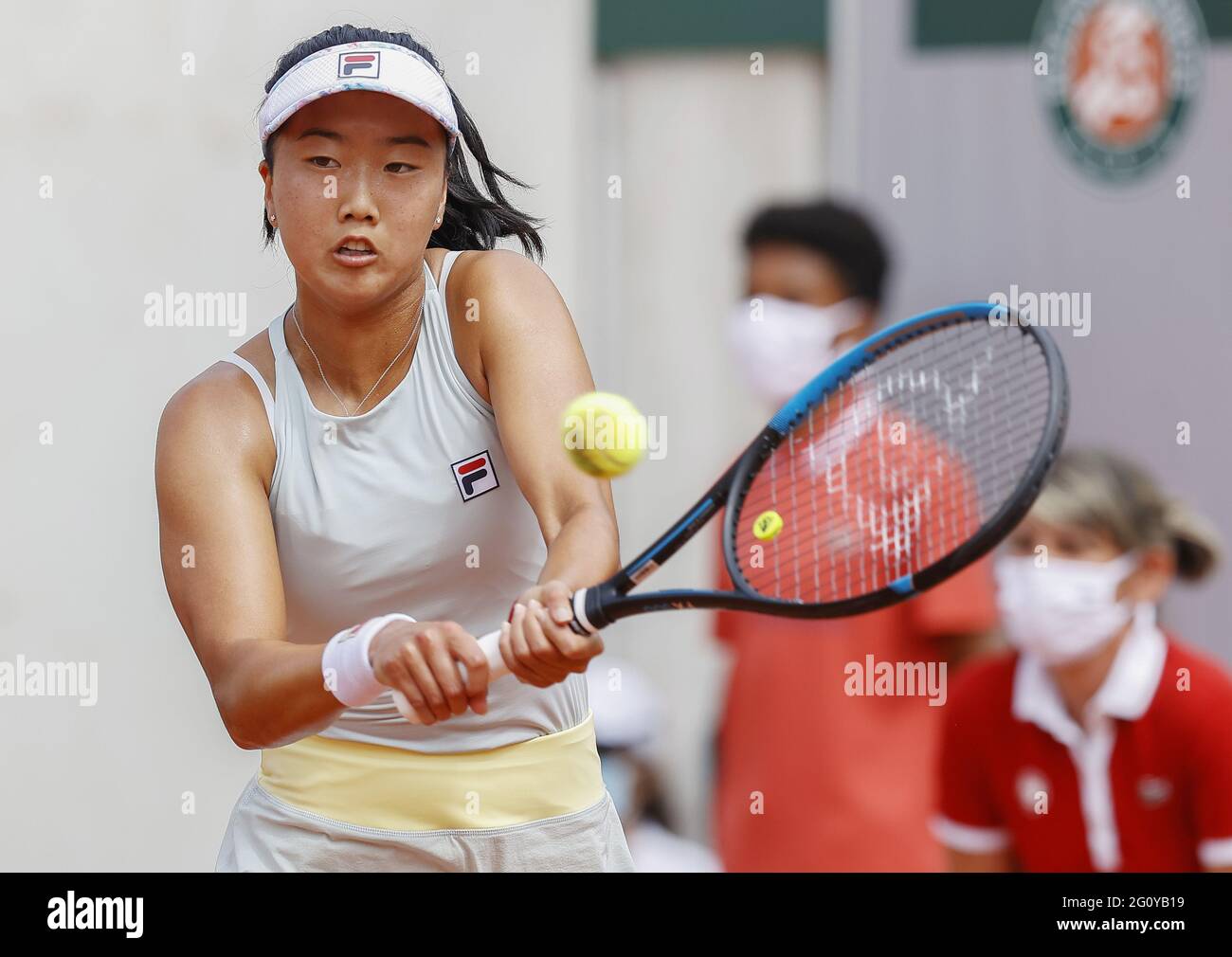 Paris, France. 03rd June, 2021. Ann LI of United States during the ...
