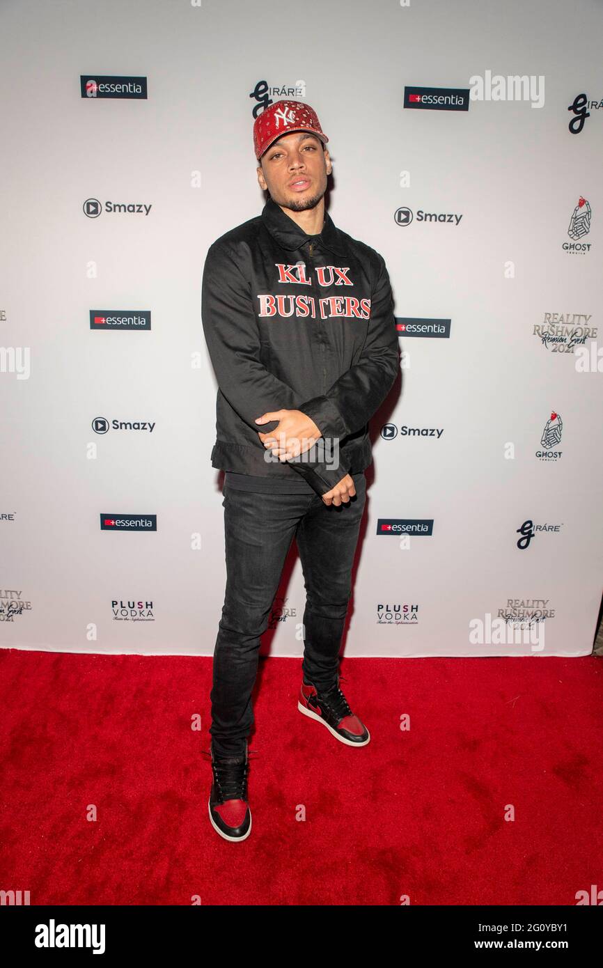 Los Angeles, USA. 03rd June, 2021. Zack Larson attends Reality Rushmore ...