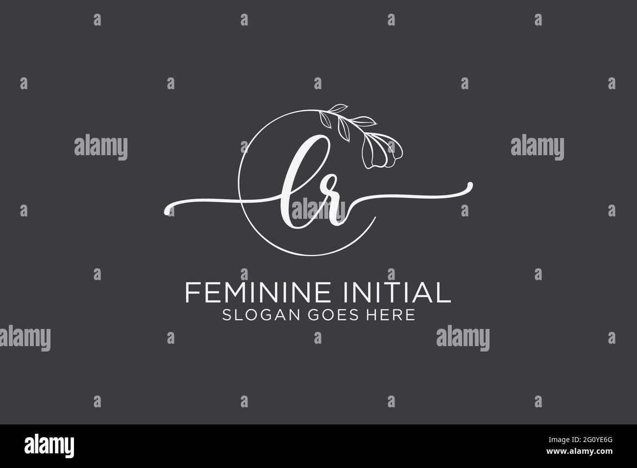 Lr initials logo hi-res stock photography and images - Alamy