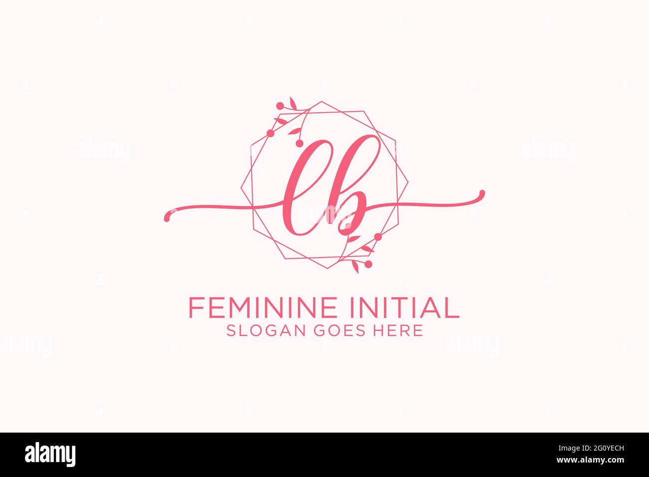 Lb minimal logo design hi-res stock photography and images - Alamy