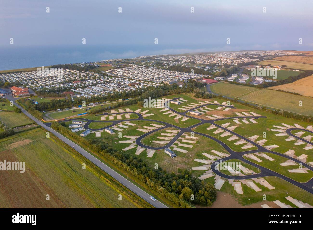 Blue dolphin holiday park filey hi-res stock photography and images - Alamy