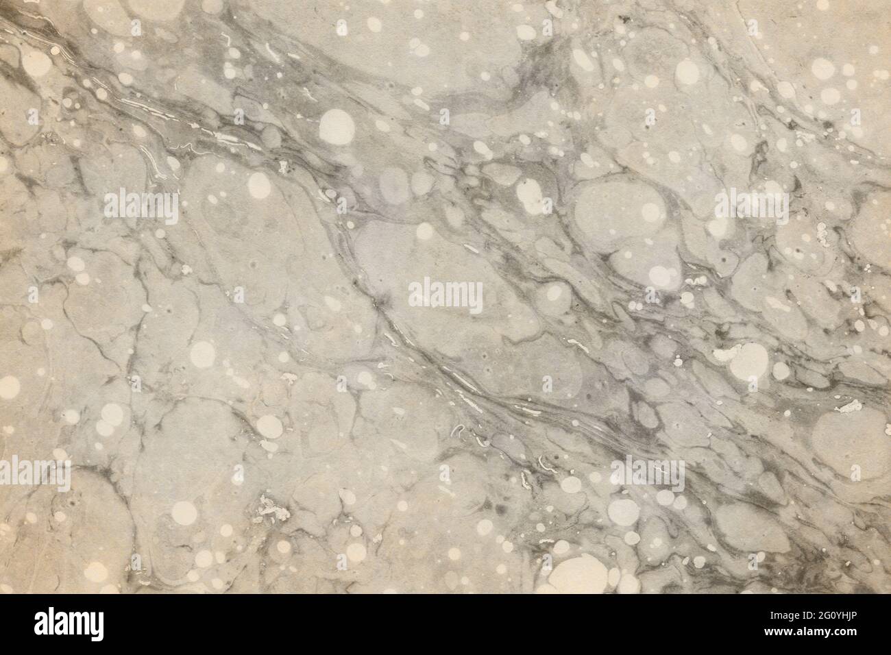 ancient beige marbling paper texture background, natural ink mixing ...