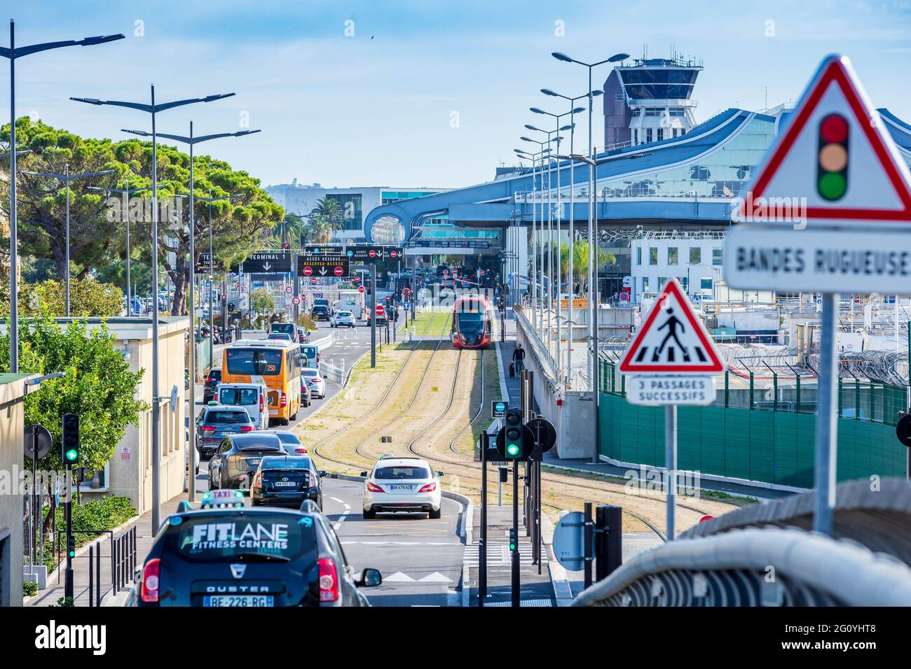 FRANCE, ALPES-MARITIMES (06) NICE, TRAMWAY LINE 2 Stock Photo - Alamy