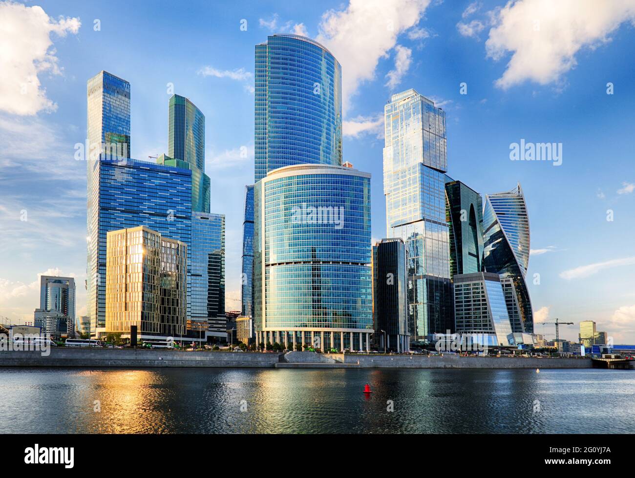 Moscow Russia Skyline