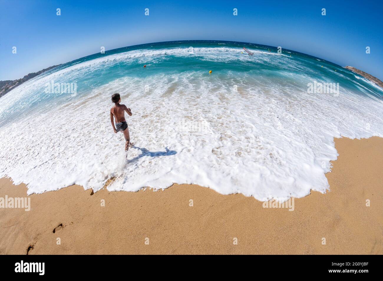 FRANCE, HAUTE CORSE (2B) BALAGNE REGION, AREGNO BEACH Stock Photo - Alamy