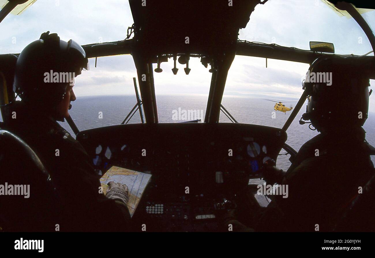 Raf sea king scotland hi-res stock photography and images - Alamy
