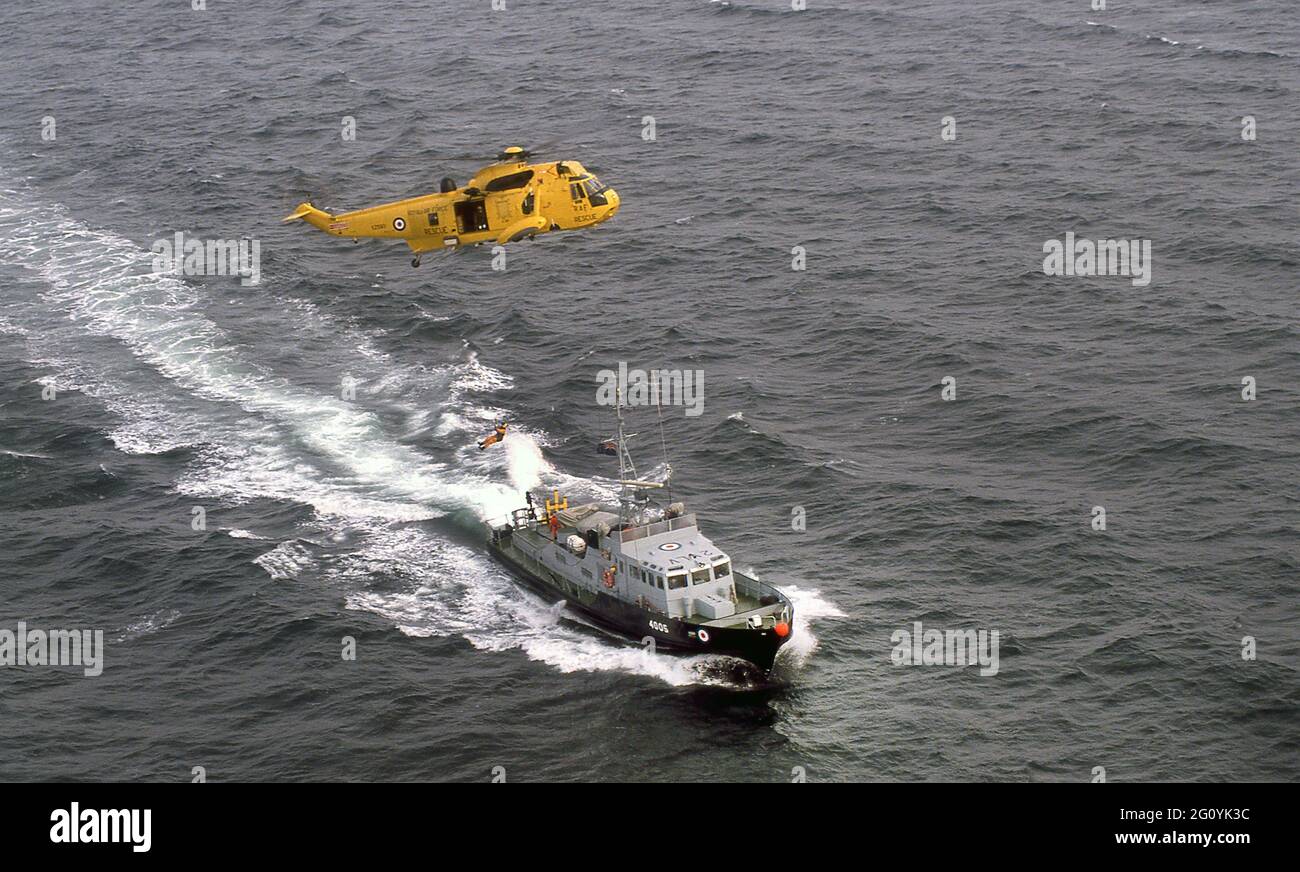 Raf sea king scotland hi-res stock photography and images - Alamy