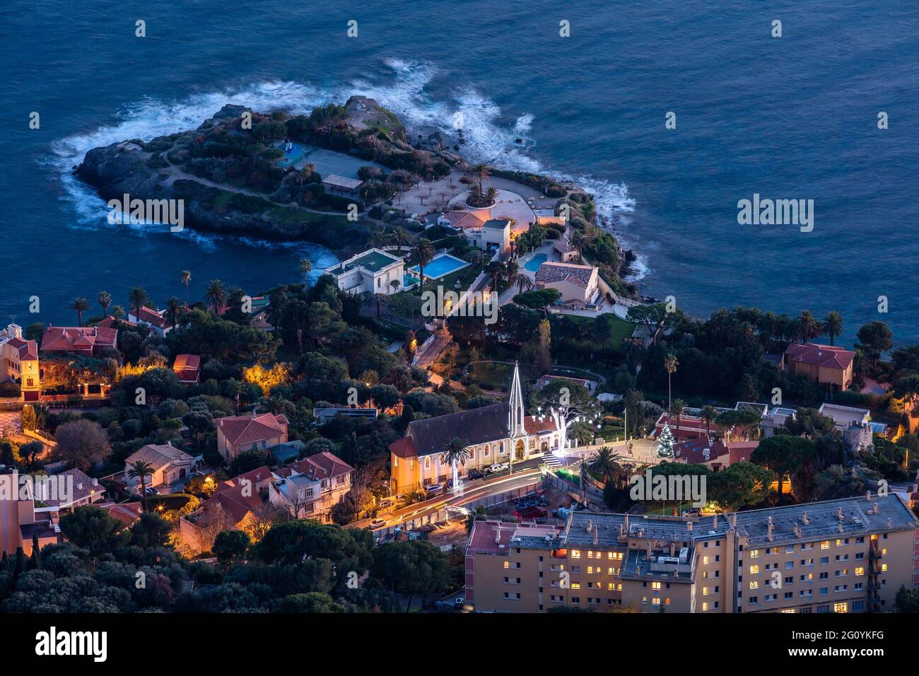 FRANCE, ALPES-MARITIMES (06) CAP D'AIL Stock Photo - Alamy