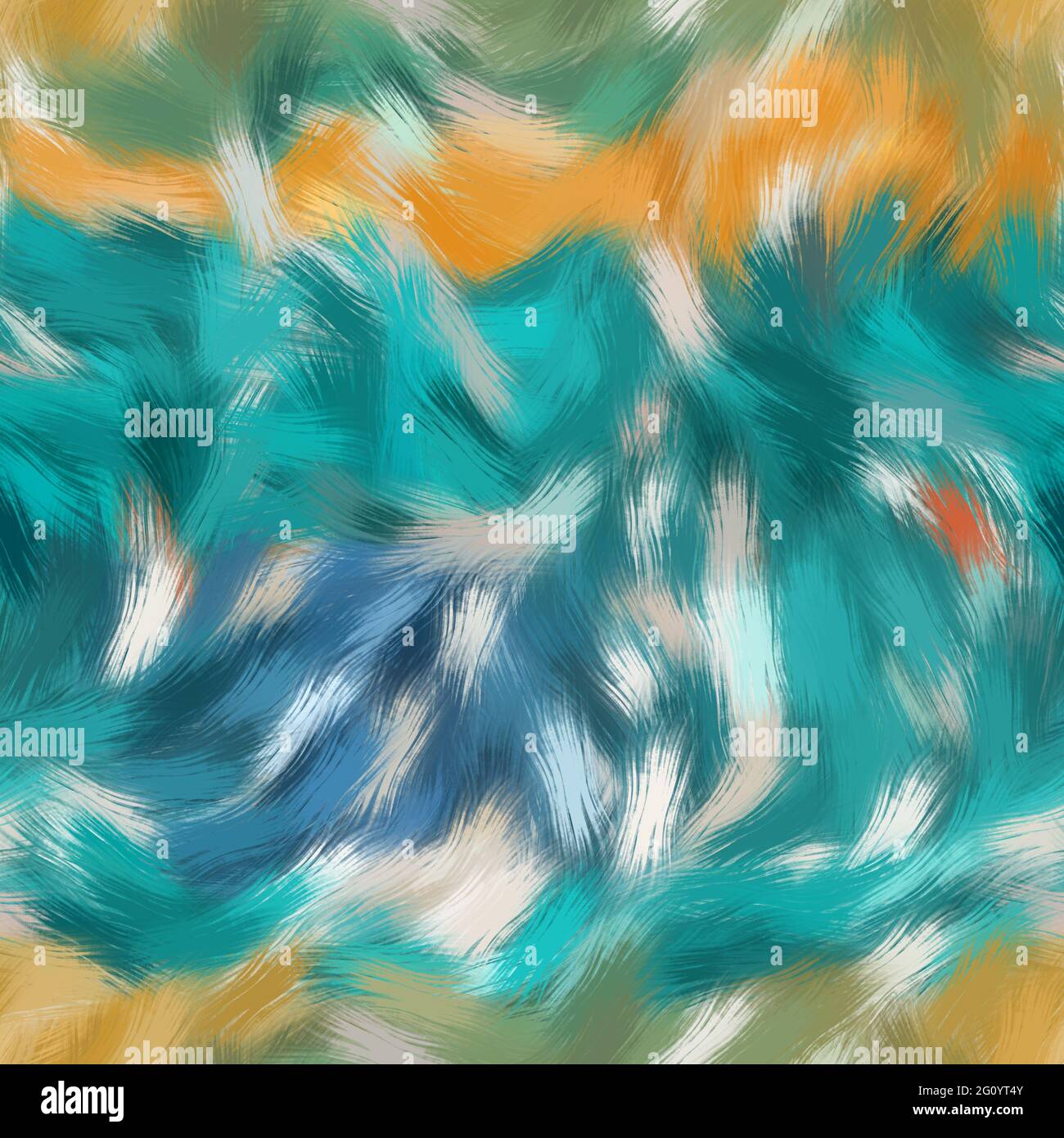 Seamless faux digital paint stroke pattern print Stock Photo - Alamy