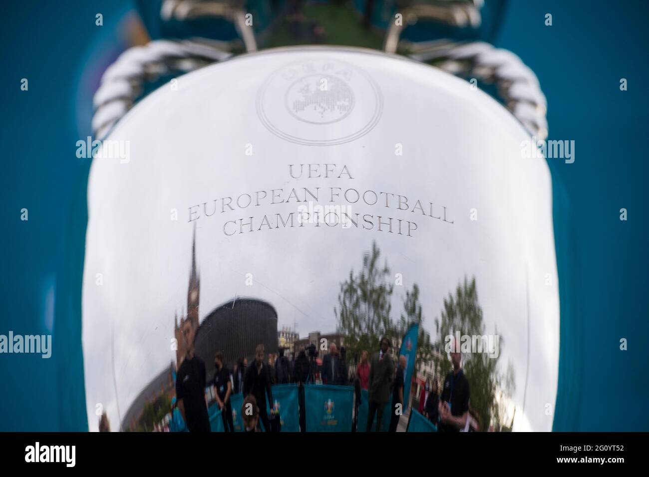 Uefa henri delaunay trophy hi-res stock photography and images - Alamy