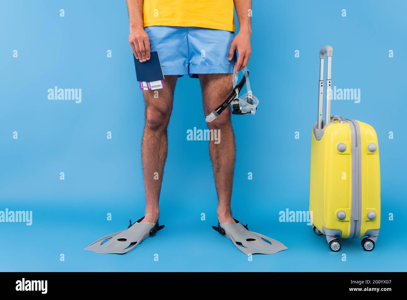 Man flippers hi-res stock photography and images - Alamy