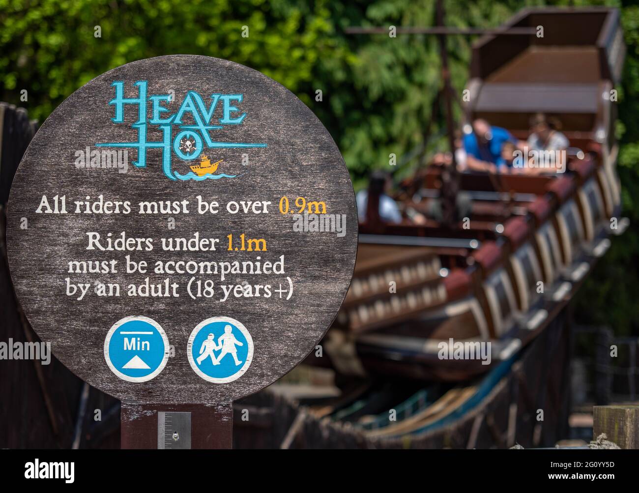 Alton Towers Towers Street Family Theme Park Staffordshire England ...