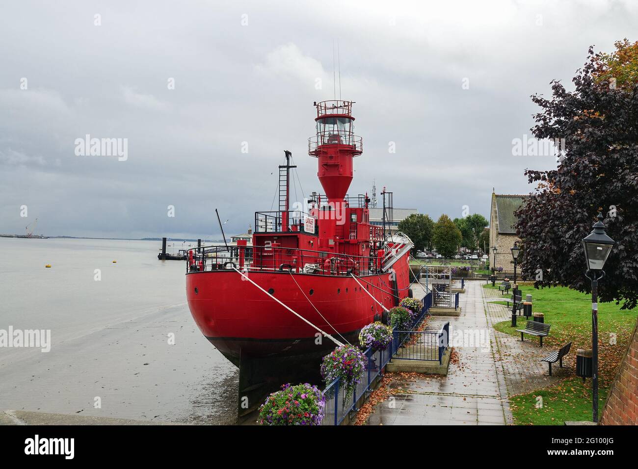 Trinity House Lightship LV21 Stock Photo - Alamy
