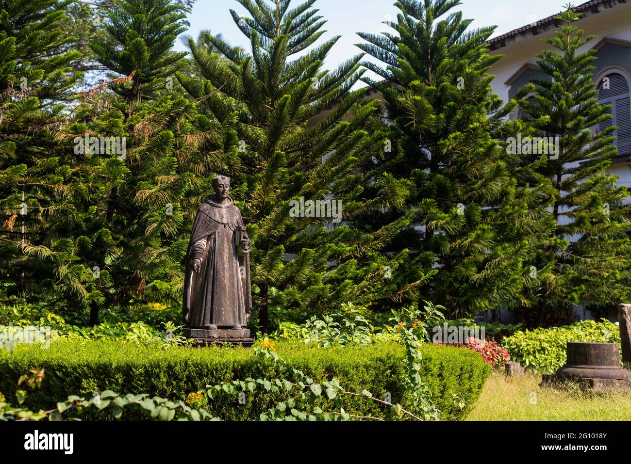 OLD GOA, INDIA - Dec 15, 2019: Old Goa Goa India December 15 2019: St ...